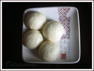Recipe - Steamed Red Bean Buns (Tau Sar Pau) | Delicacious | A Gluten ...